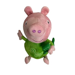 Vintage 2003 Peppa Pig Sleep N' Oink George 12" Plush - Etsy