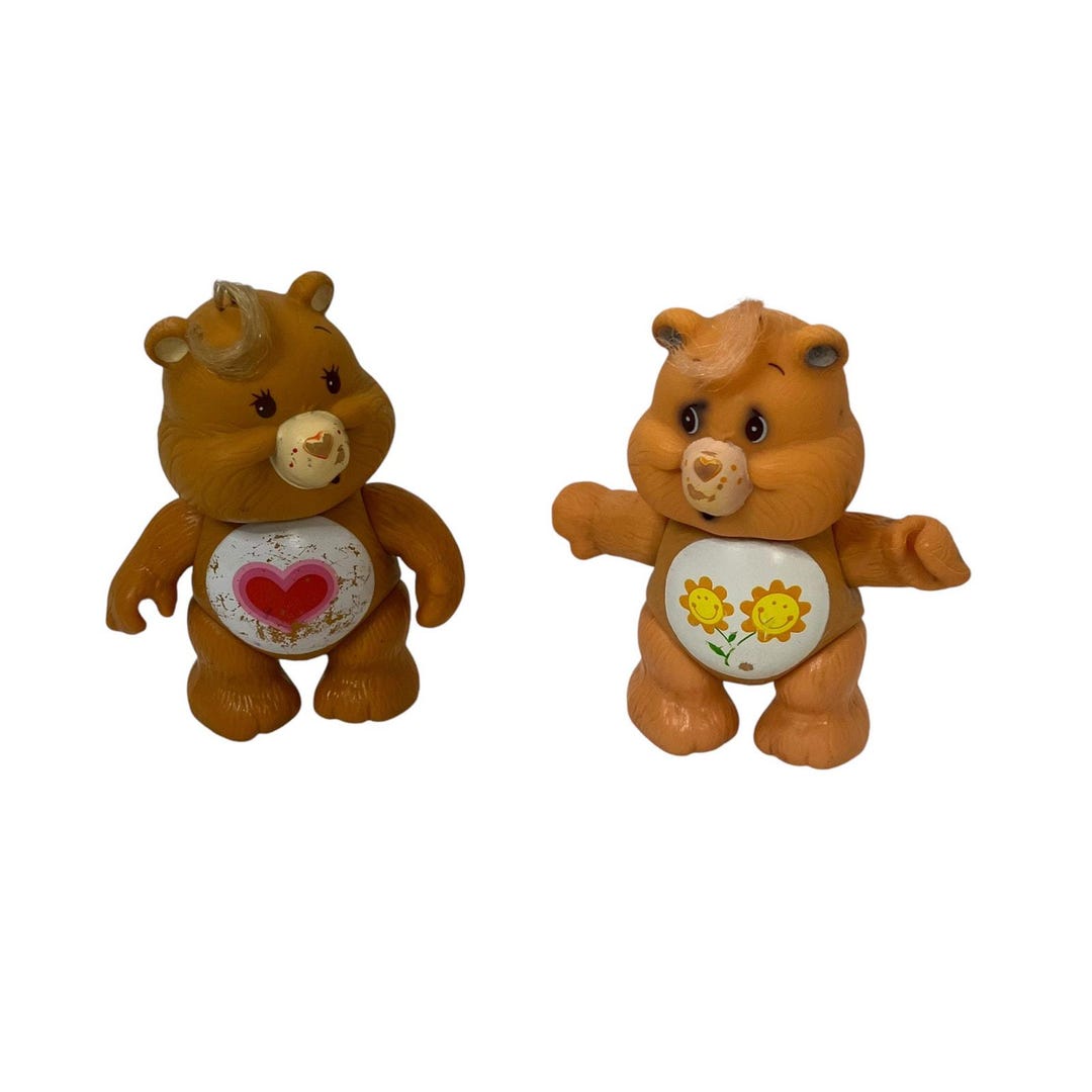 Vintage 1980's American Greetings Care Bears Poseable Friend Bears - Etsy