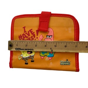Vintage 2002 Nickelodeon Spongebob Squarepants Velcro Travel Pouch With ...