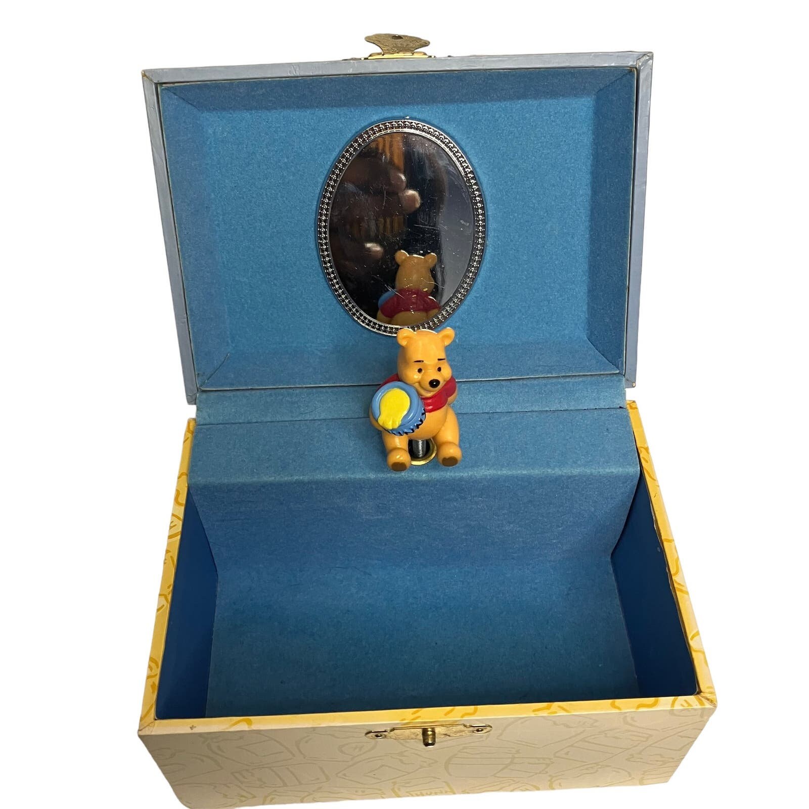 Vintage Disney Winnie the Pooh Lenticular Jewelry Box - Etsy