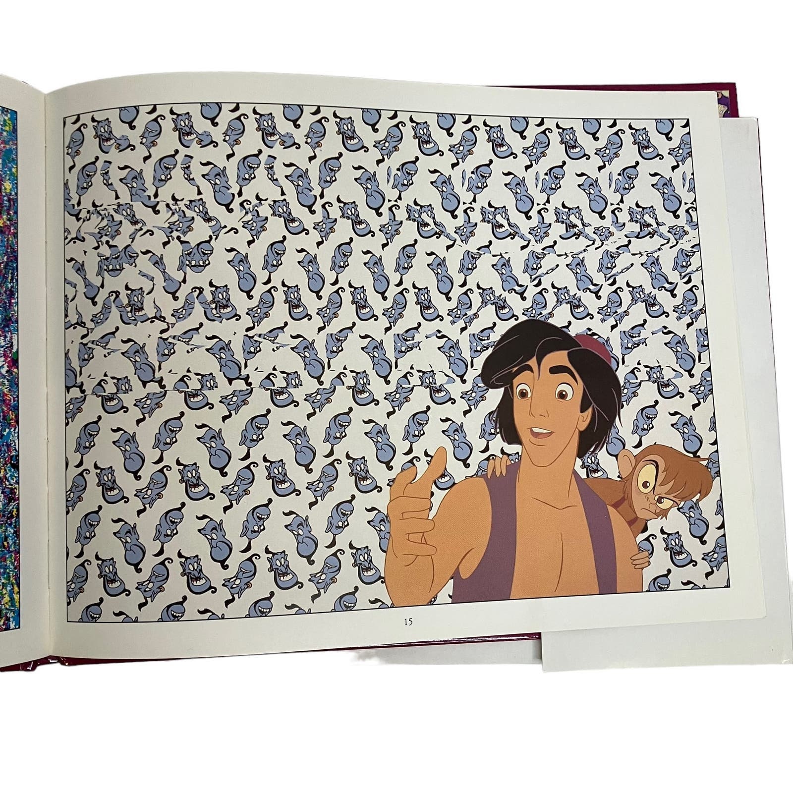 Vintage 1994 Disney's Magic Eye 3D Illusions Book N.E. Thing ...