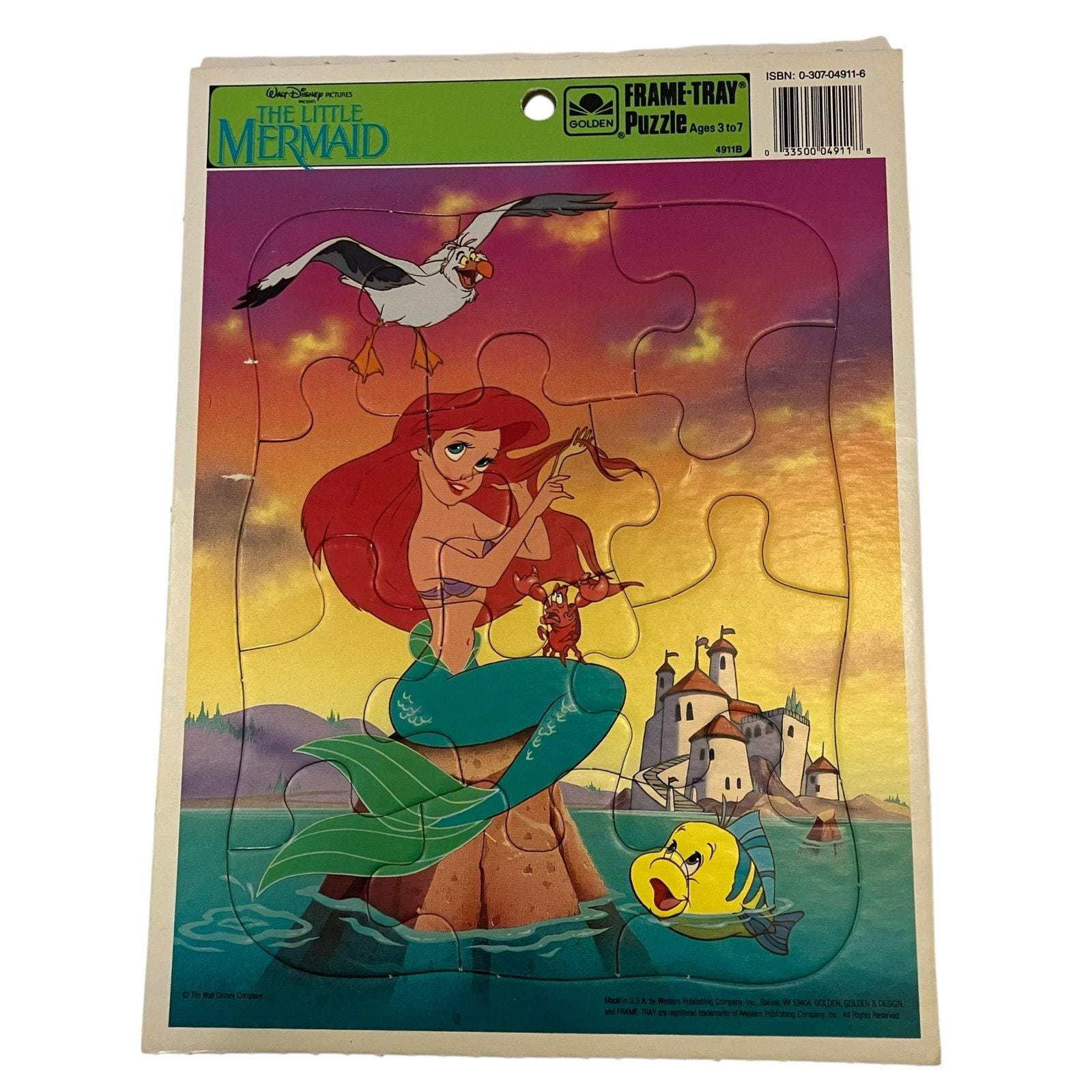 Vintage Golden Frame Tray Puzzles Your Choice! - Etsy