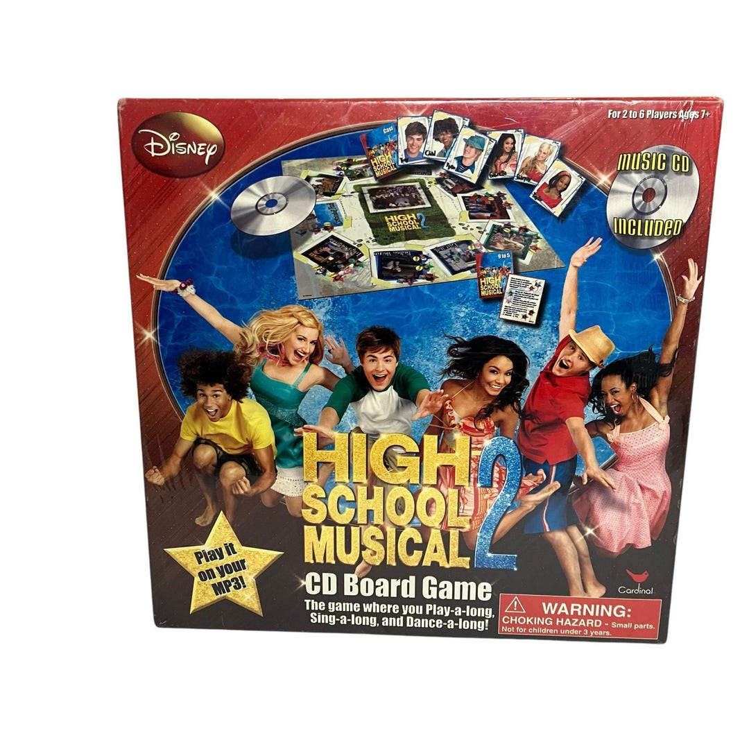 Vintage Y2K Disney Channel High School Musical 2 CD Board Game - Etsy