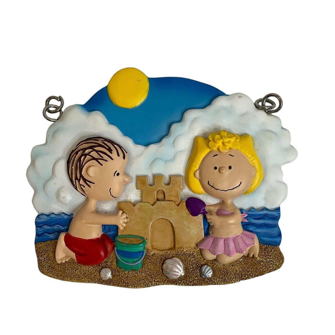 Peanuts Sally and Linus Summer Sand Wall Hanging Decor Piece - Etsy