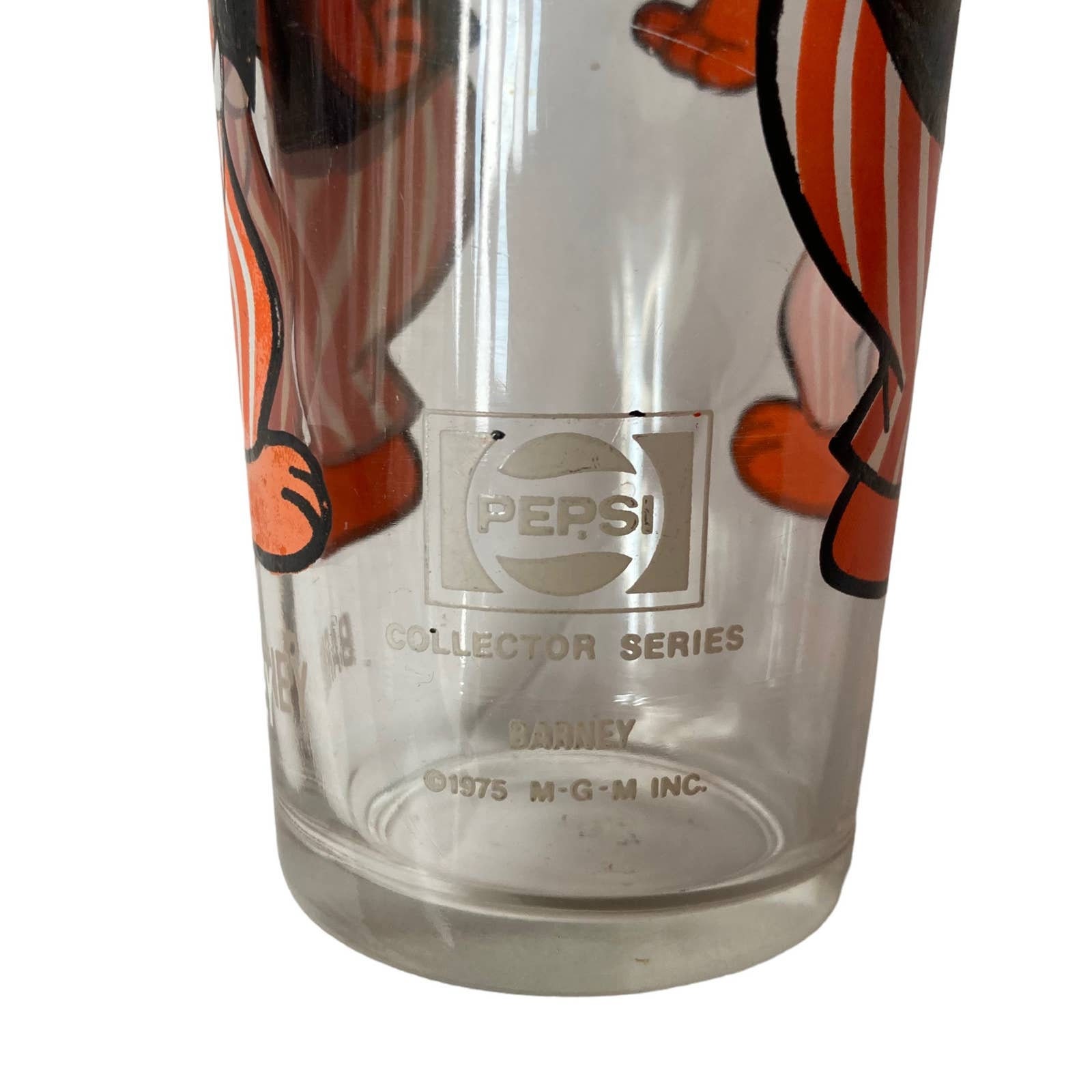 Vintage 1975 Pepsi Collector Series Barney Glass - Etsy
