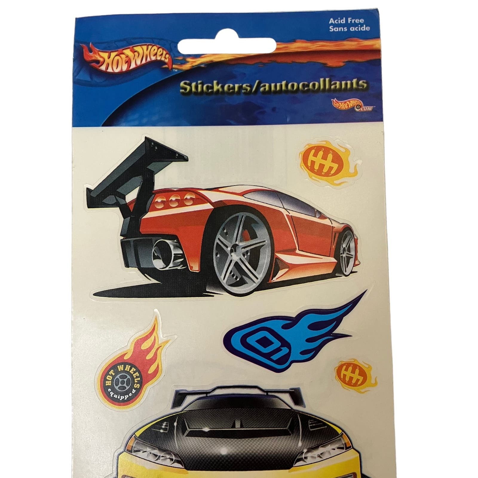Vintage Y2K Sandylion Hot Wheels Sticker Sheet - Etsy