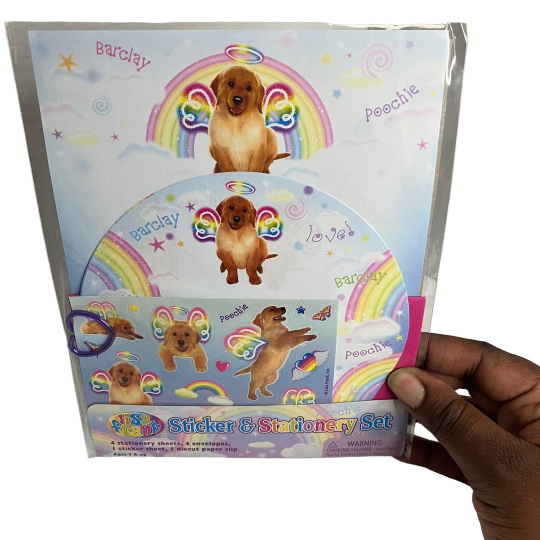 Vintage Y2K Lisa Frank Barclay Sticker and Stationery Set - Etsy
