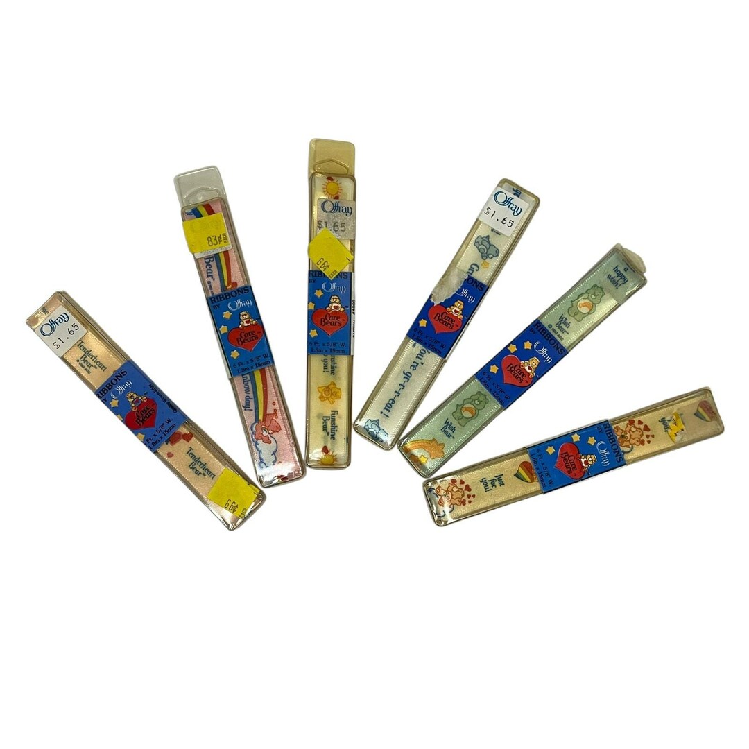 Vintage 1983 Care Bears Decorative Ribbons by Offray - Etsy