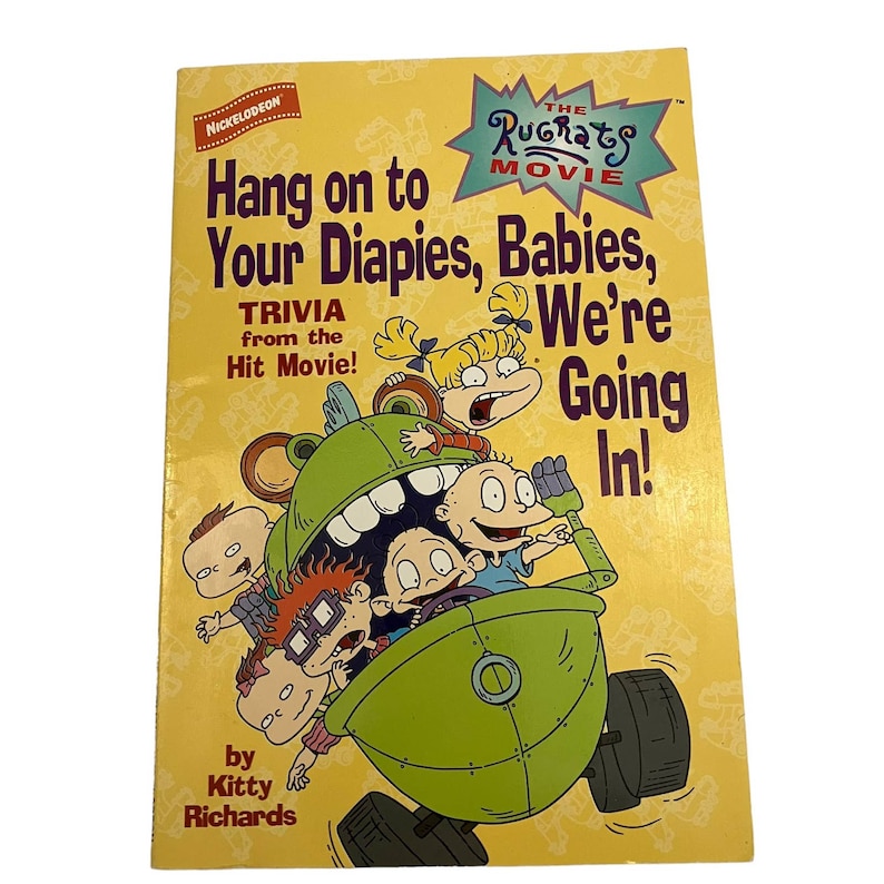 Vintage 1998 Nickelodeon the Rugrats Movie Trivia From the Hit Movie ...