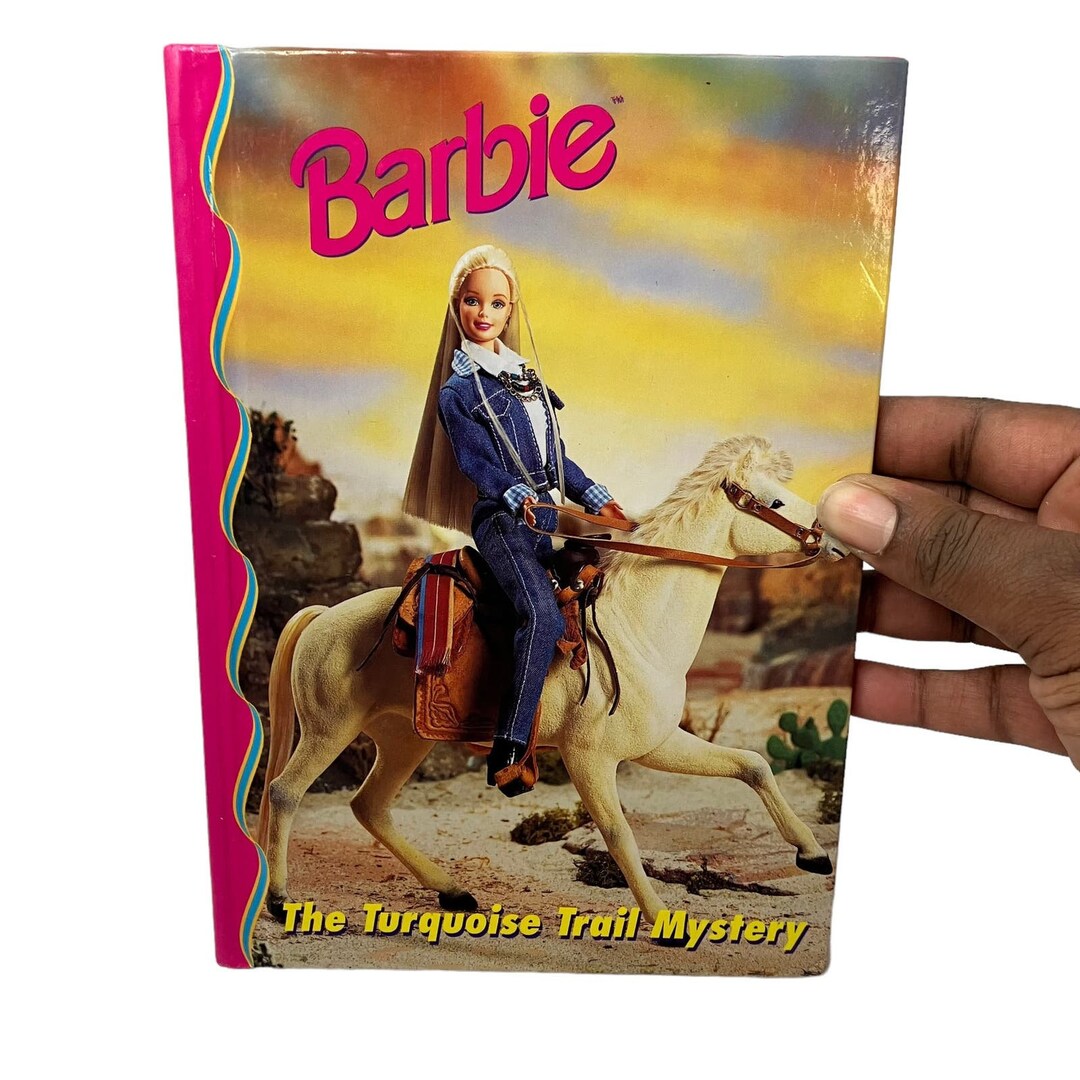 Vintage1998 Mattel Barbie the Turquoise Trail Mystery Book - Etsy