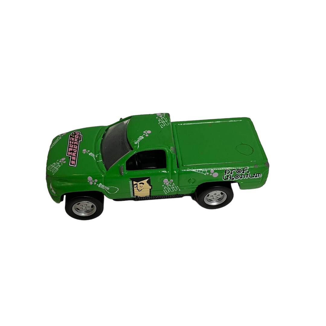Vintage 1998 Racing Champions Powerpuff Girls Professor Utonium Green ...