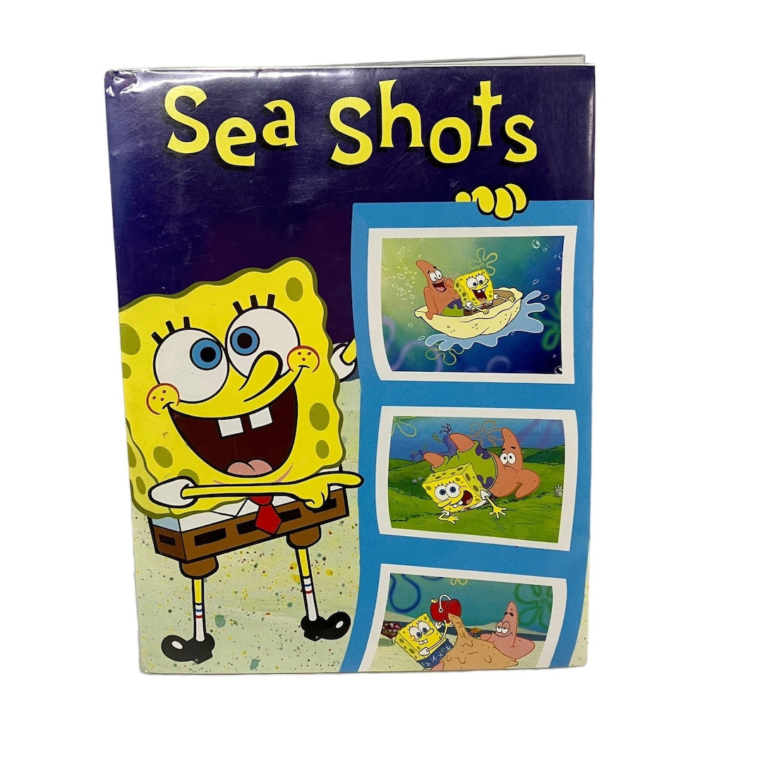 Vintage 2005 Nickleodeon Spongebob Squarepants Sea Shots Photo Album - Etsy