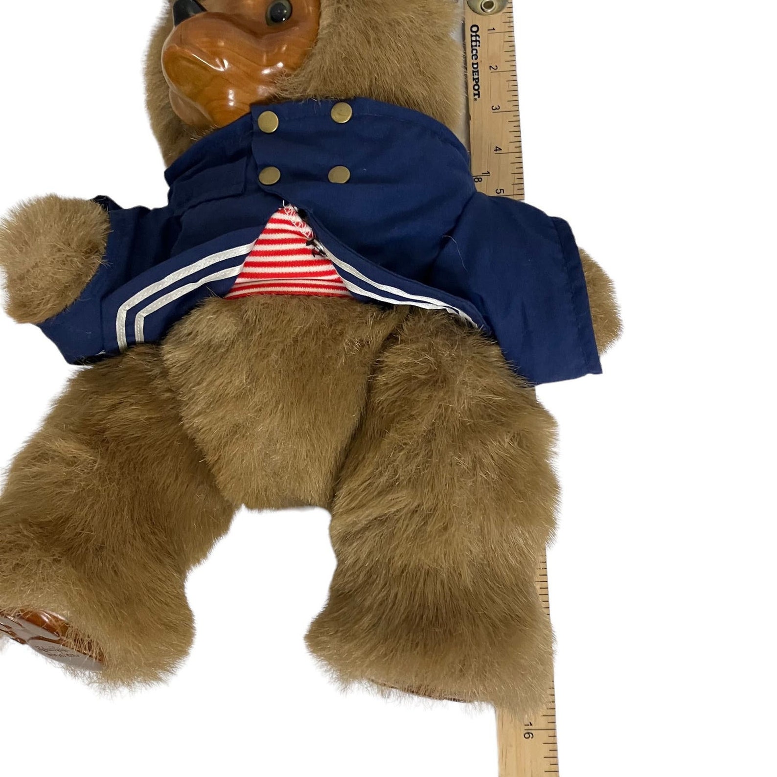Vintage 1986 Robert Raikes Christopher the Pouty Sailor Bear Stuffed ...