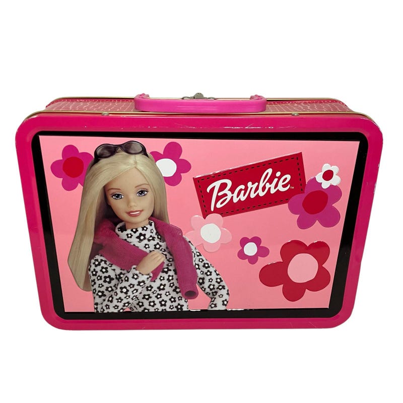 Barbie Lunch Box - Etsy