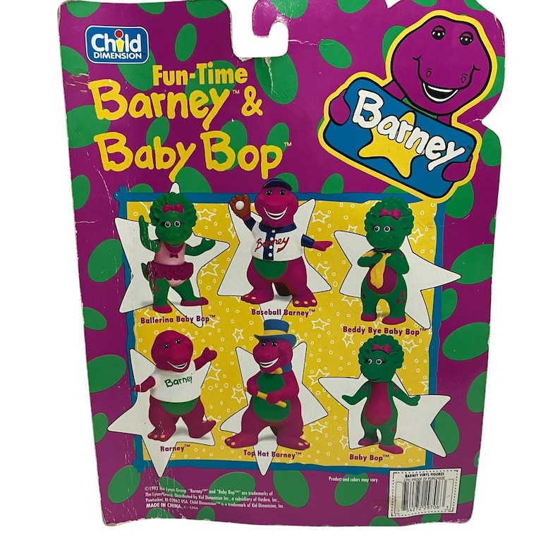 Vintage 1993 Barney Fun Time Baby Bop Poseable Pal Toy - Etsy