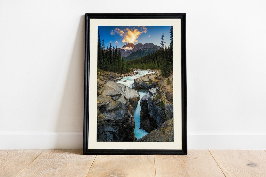 Mistaya Canyon - Banff National Park - Original Signed Fine Art ...