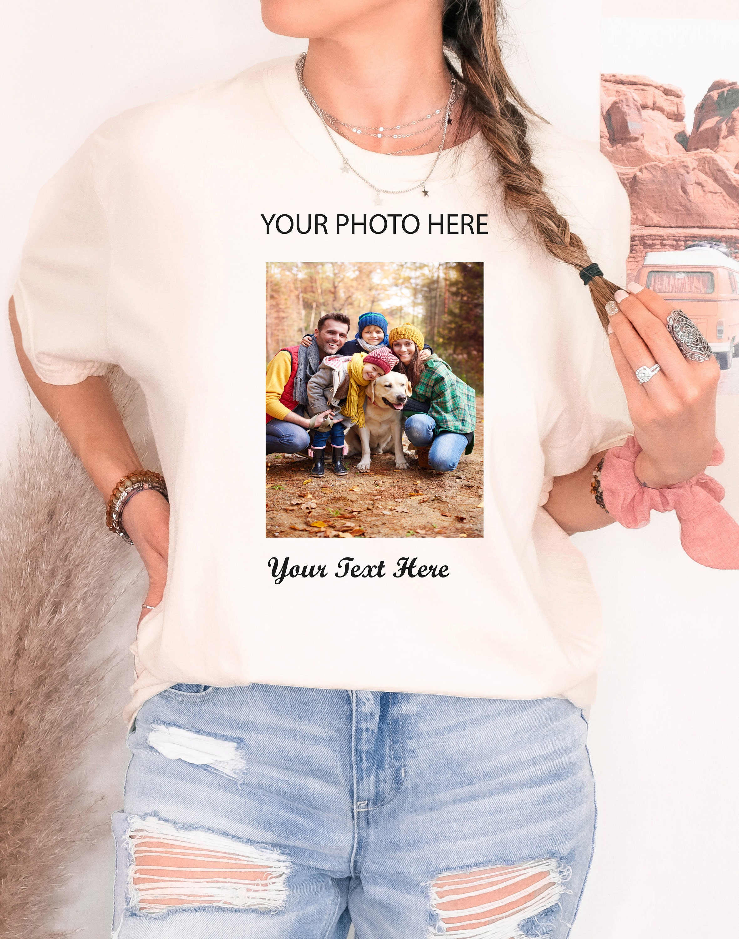 Custom Family Photo T-Shirts, Make Your Own Shirt, Your Photo Shirt ...