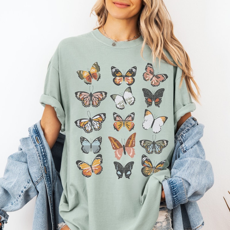 Butterfly Shirt - Etsy