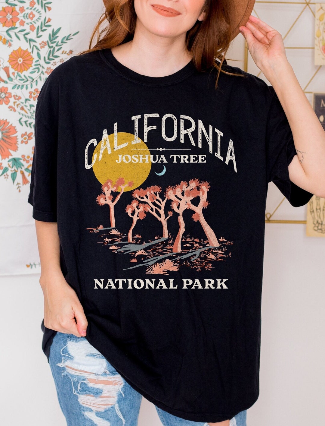 Joshua Tree Shirt, National Park Shirt, Hiking Shirt, Summer Vacation ...
