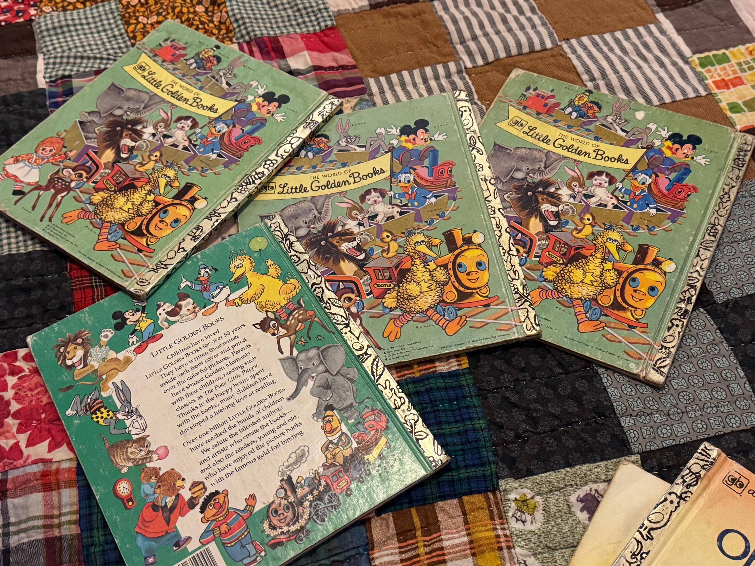 Vintage Children’s Little Golden Books for Craft Supplies - Etsy