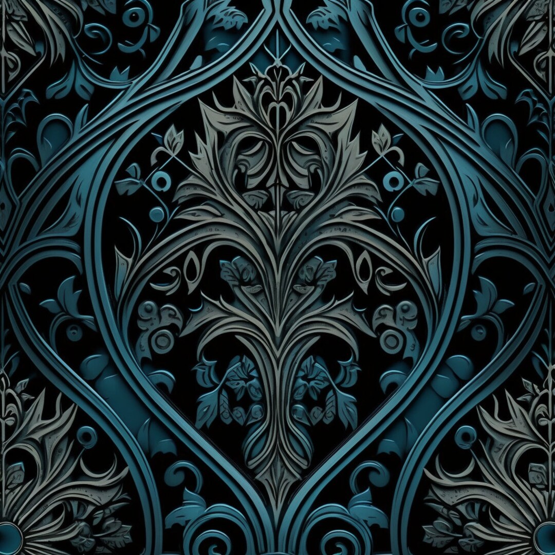 Gothic Digital Pattern - Etsy