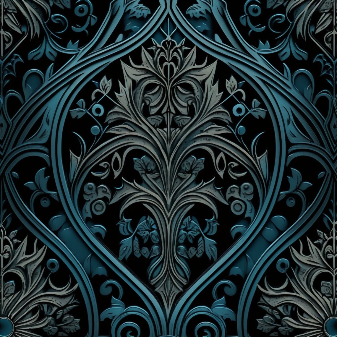 Gothic Digital Pattern - Etsy