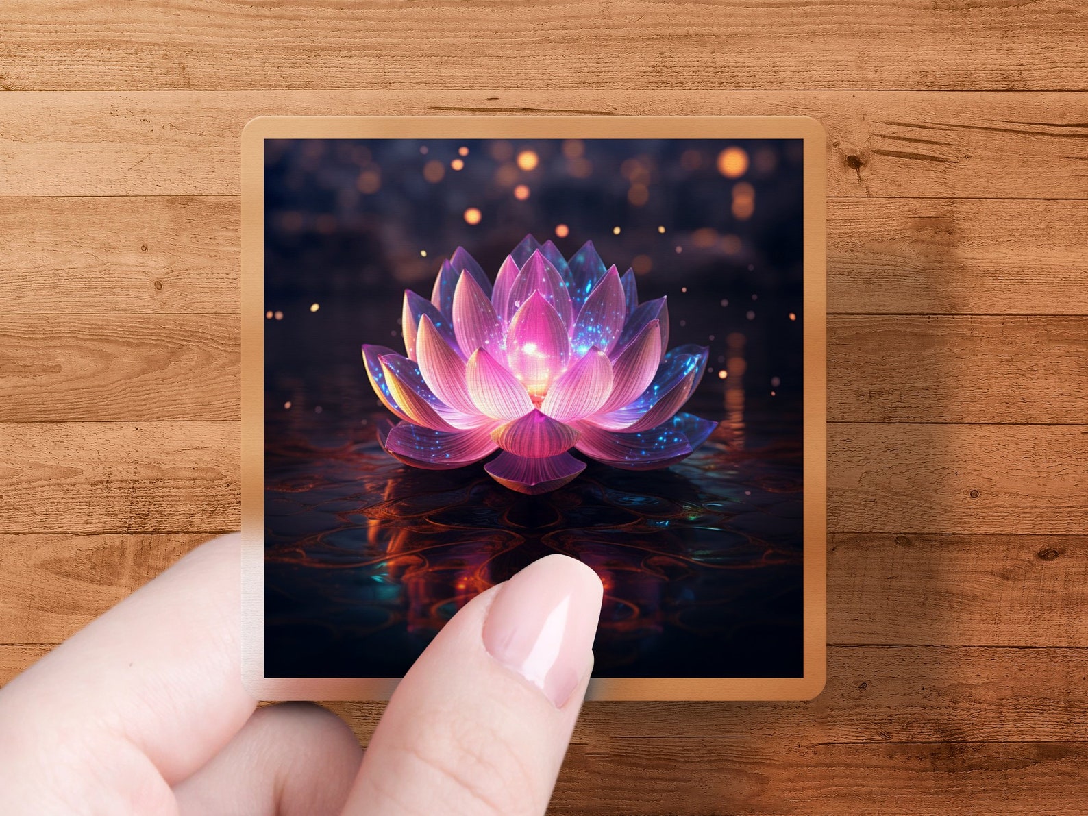 Neon Lotus Flower - Etsy