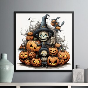 Halloween Horror Pumpkin Monster - Etsy