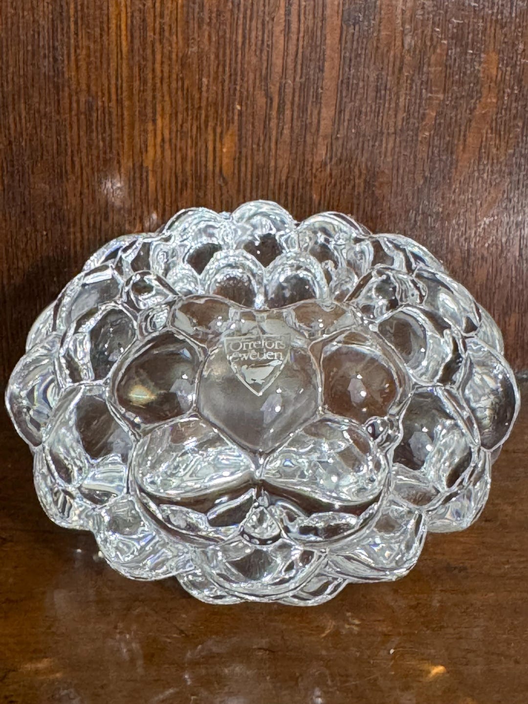 Vintage Orrefors Raspberry Glass/crystal Votive. Made in Sweden - Etsy