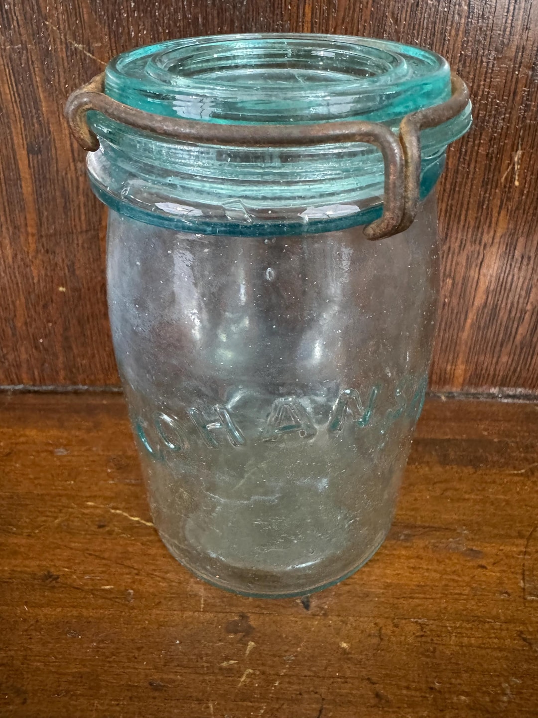 Cohansey Antique Canning Jar 1pint - Etsy