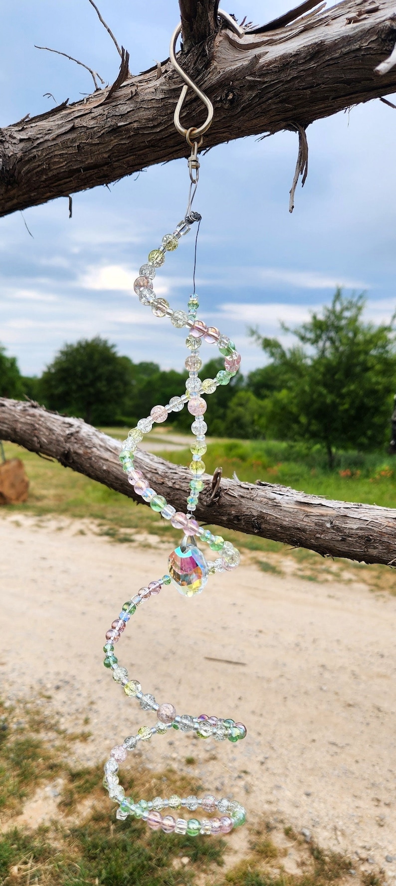 Spiral Suncatcher - Etsy