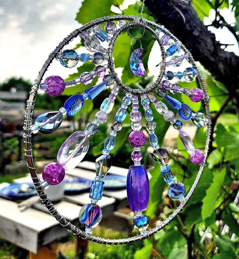 Small Moon Suncatcher - Etsy