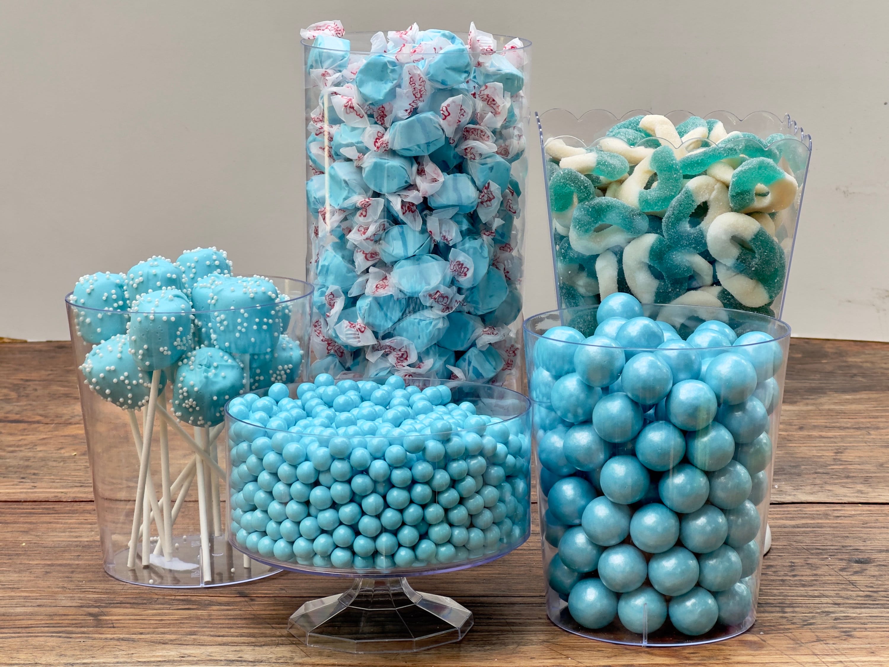 Blue Candy Buffet feeds 25 - Etsy