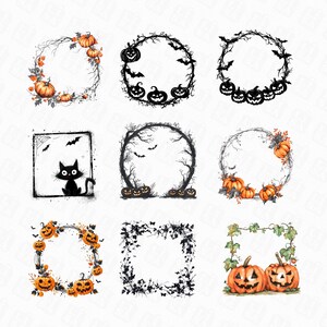 37 Halloween Frame Png - Halloween Border Png, Spooky Border Clipart ...