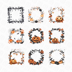 37 Halloween Frame Png - Halloween Border Png, Spooky Border Clipart ...
