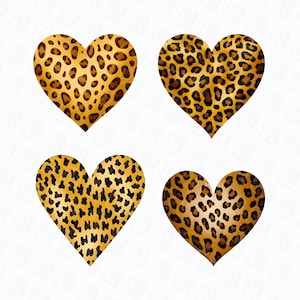 Leopard Heart Png - Heart Clipart, Valentines Day Png, Leopard Print ...