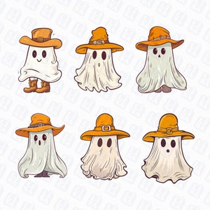 Western Halloween Png - Cowboy Halloween Clipart - Ghost, Cactus ...