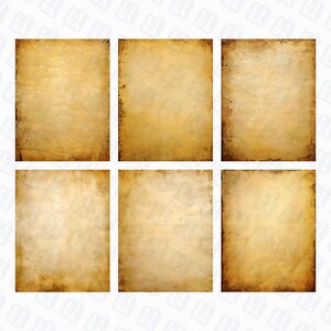 Parchment Paper Digital Paper - Antique Paper, Vintage Background, Old ...