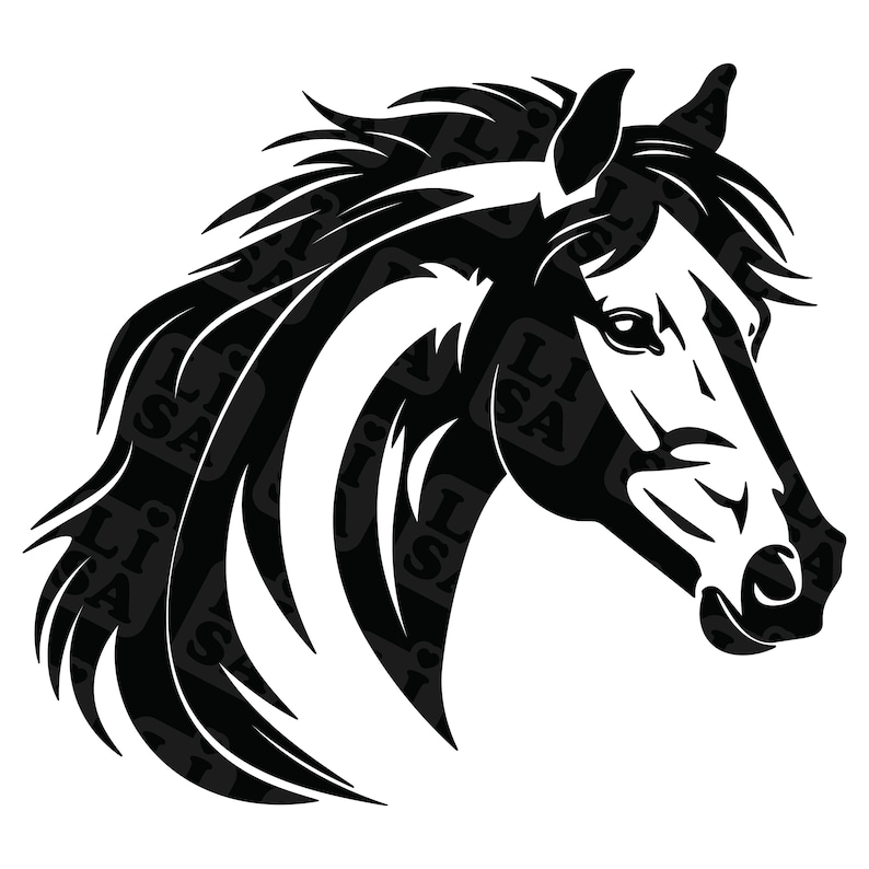 20 Horse Head Svg Horse Face Svg Farm Animals Vector Farm - Etsy Canada