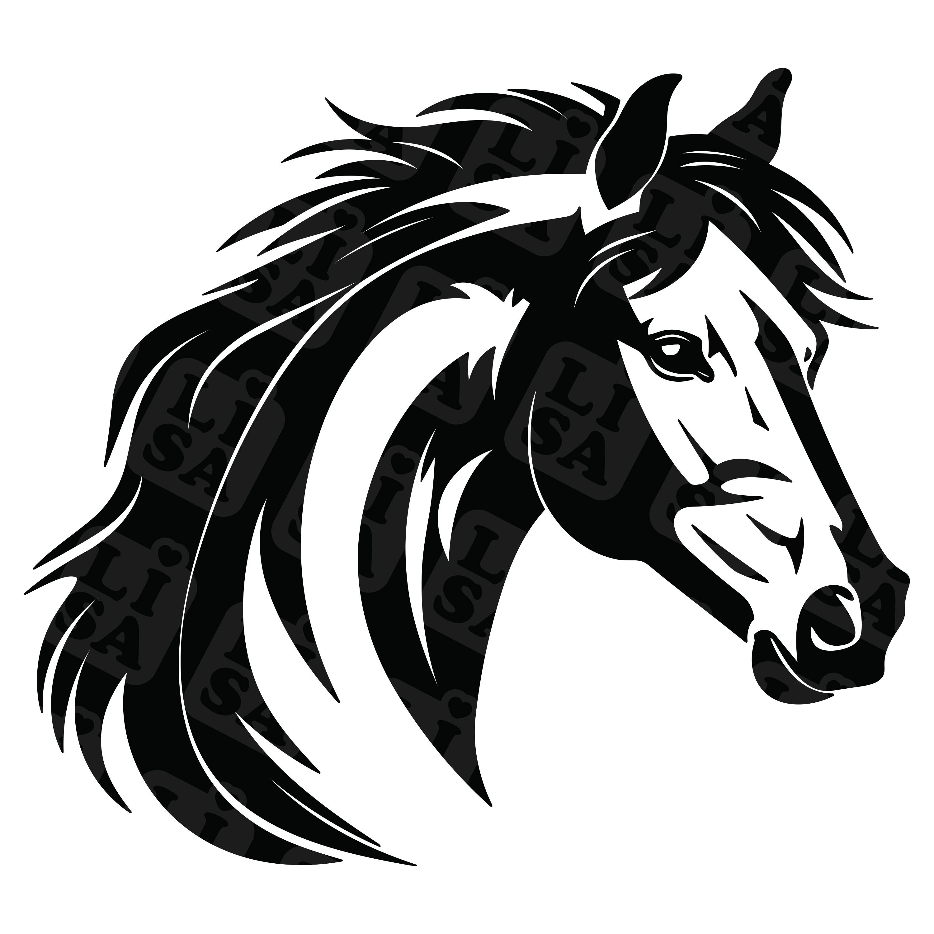 20 Horse Head Svg Horse Face Svg Farm Animals Vector Farm - Etsy Canada
