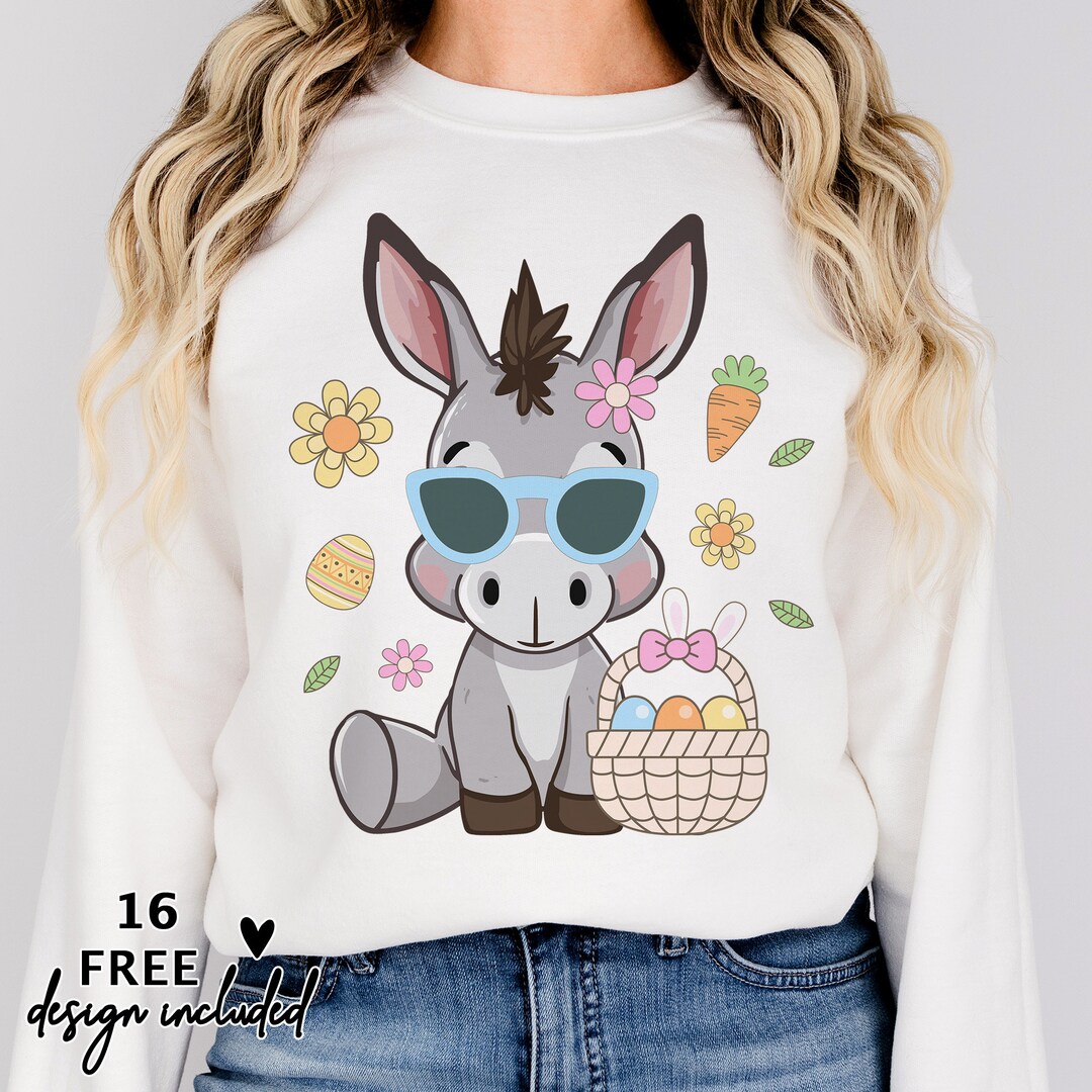 Easter Day Mi Donkey Mexican PNG, Mexican Easter Png, Happy Easter ...