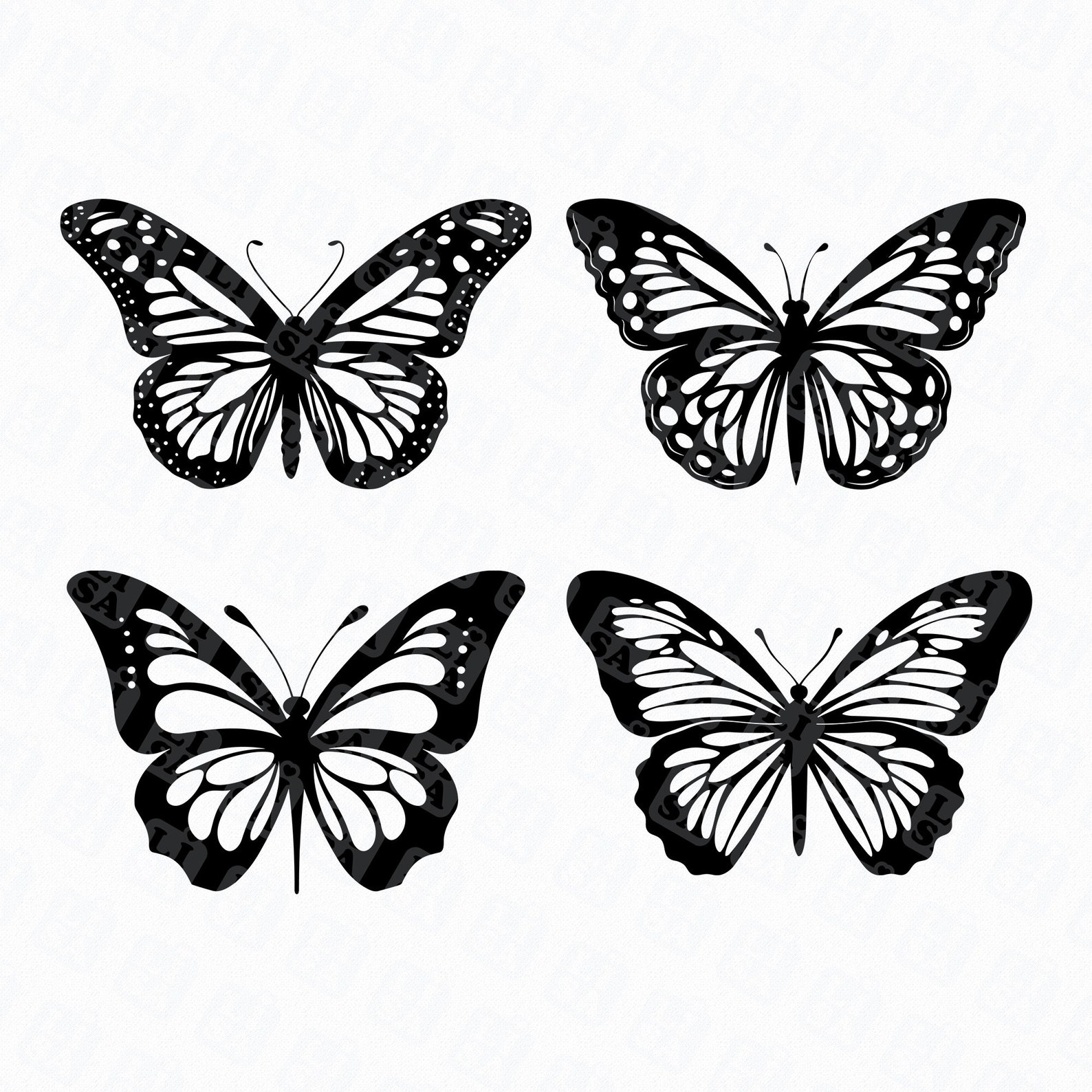 Butterfly Monarch Svg Butterfly Cut File Svg Designs - Etsy