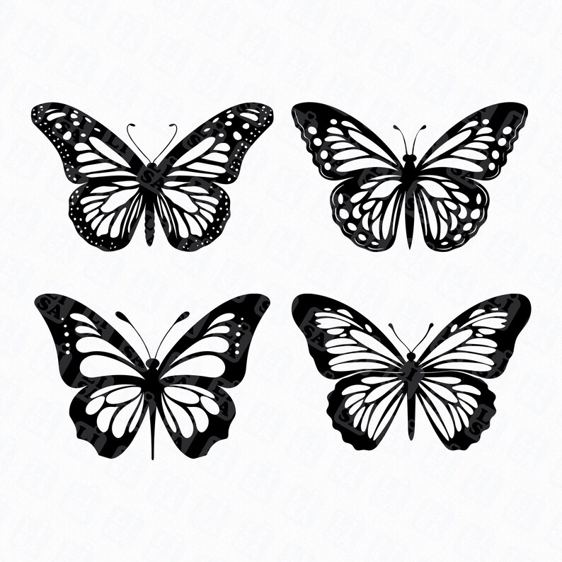 Butterfly Monarch Svg Butterfly Cut File Svg Designs - Etsy