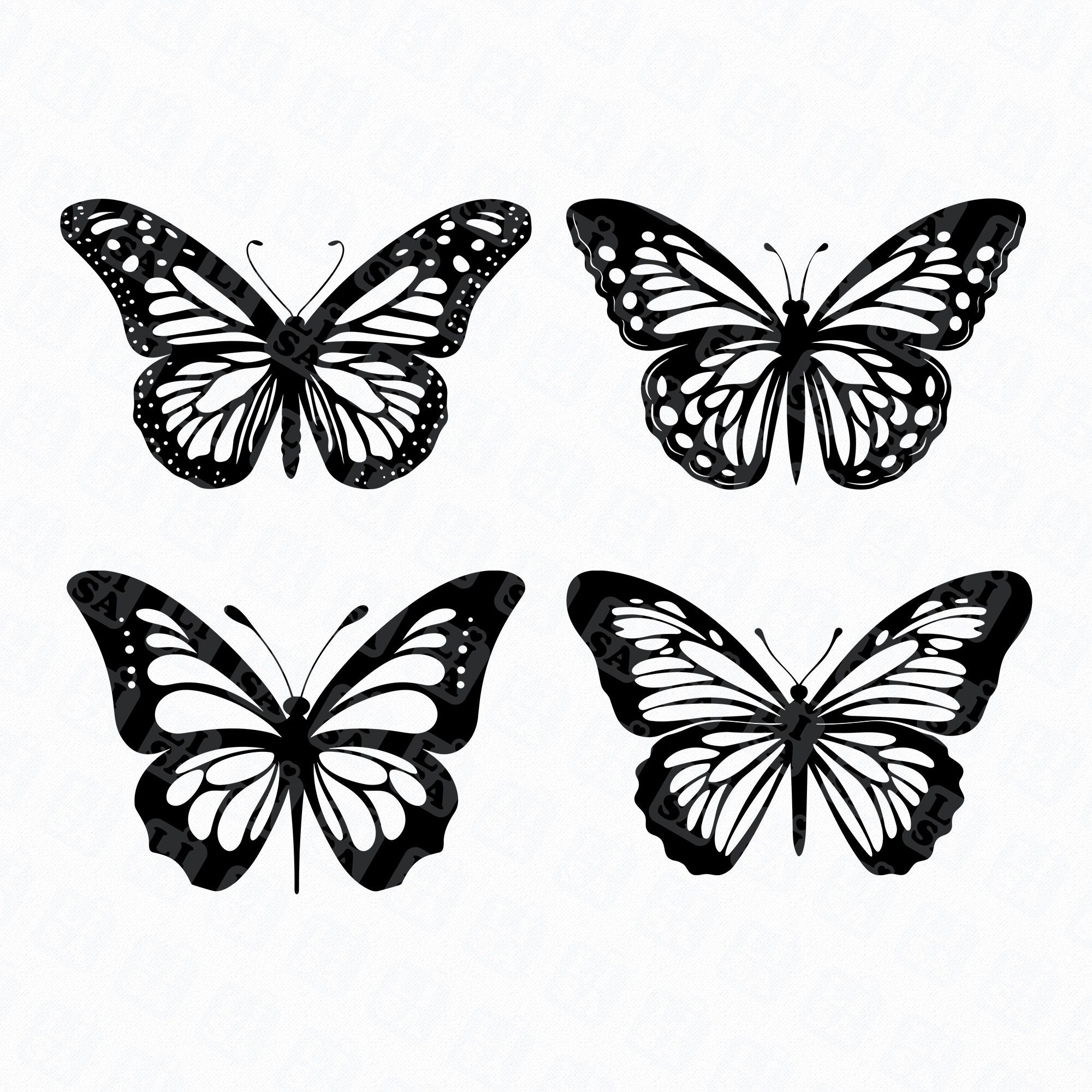 Butterfly Monarch Svg Butterfly Cut File Svg Designs - Etsy