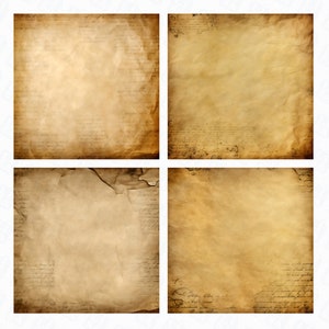 Parchment Paper Digital Background - Digital Paper, Printable Paper ...