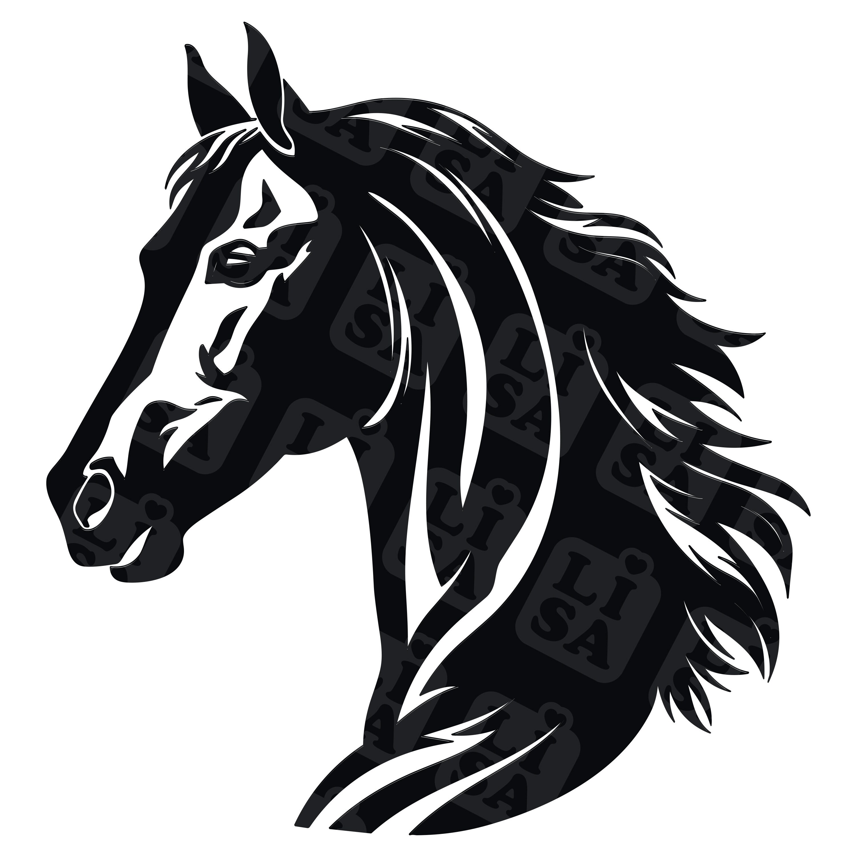 20 Horse Head Svg Horse Face Svg Farm Animals Vector Farm - Etsy Canada
