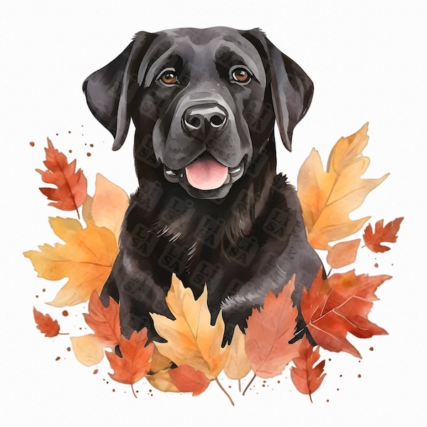 Black Labrador - Etsy