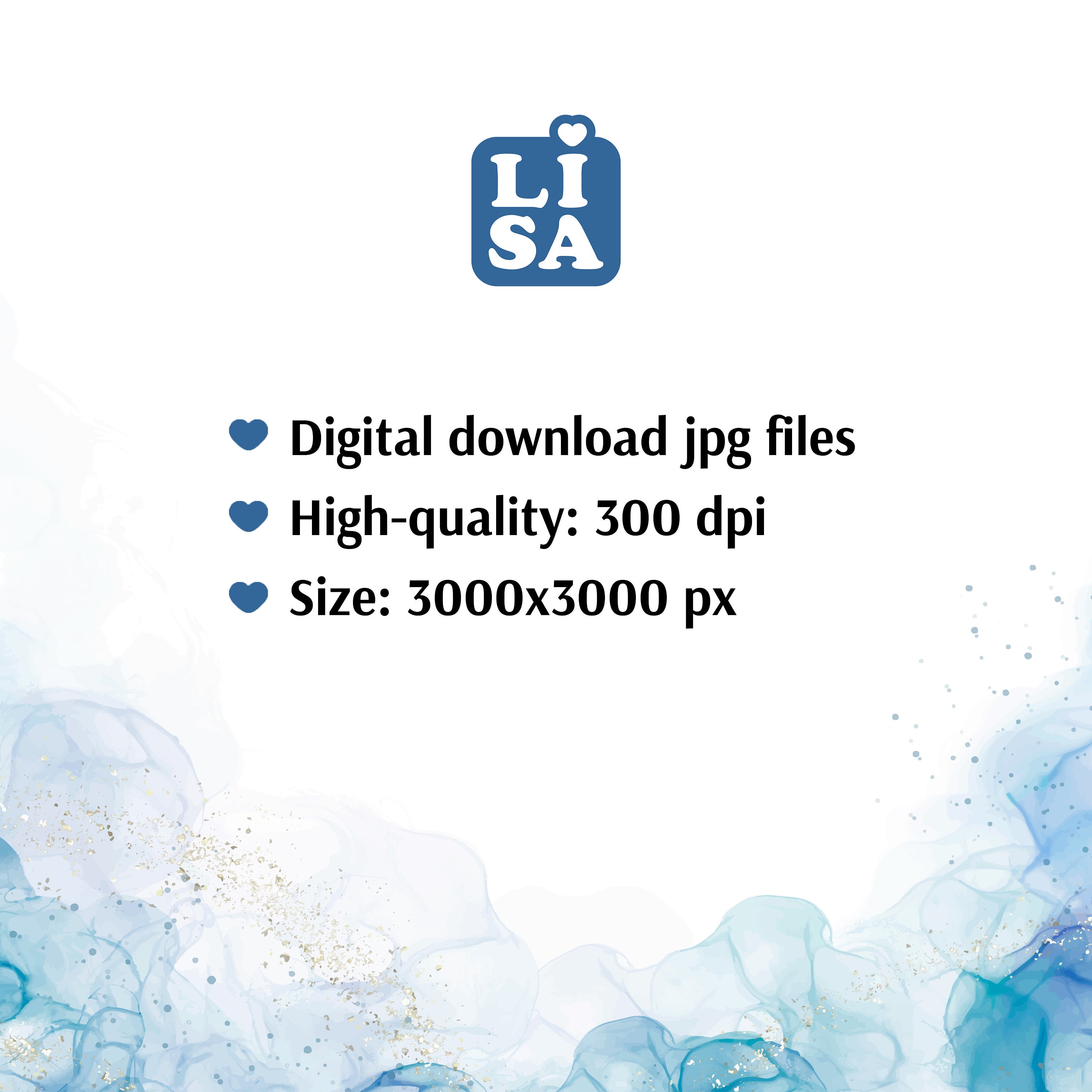 Watercolor Frozen Digital Paper Digital Background Winter - Etsy