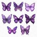 36 Purple Butterfly Png - Butterfly Clipart, Lilac Butterfly Designs ...