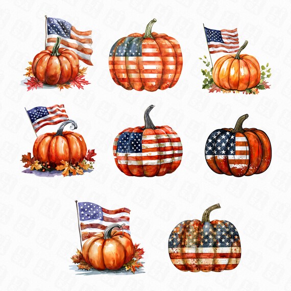 Usa Flag Pumpkin Stencil The 30 Best Painted Pumpkin Ideas For